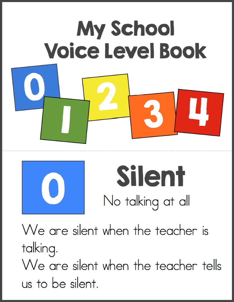 Voice Level Chart FREEBIE Make Take Teach Voice Level Chart FREEBIE Make Take Teach