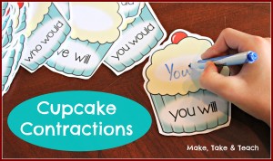 Teaching Contractions - Blog MakeTakeTeach