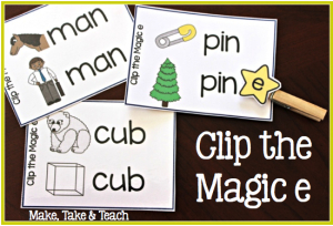 Resources for Teaching the Magic e Rule - Blog MakeTakeTeach