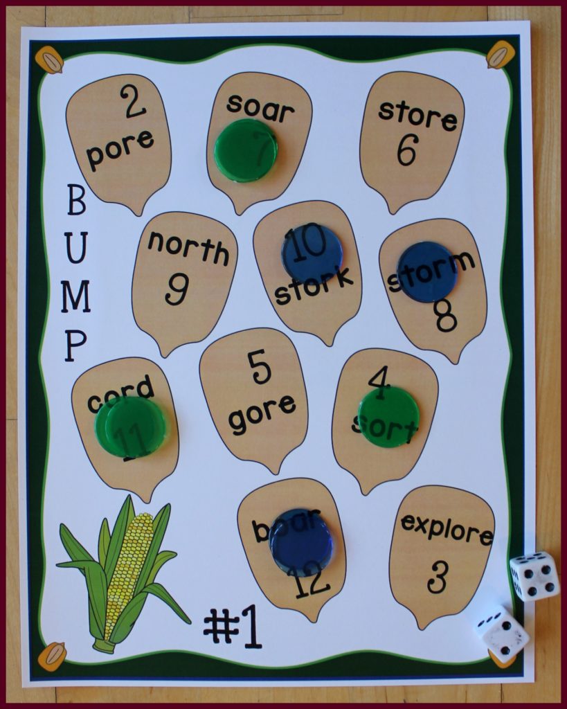 Hands-On Activities for Teaching or/oar/ore! - Blog MakeTakeTeach