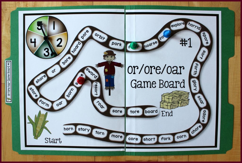 Hands-On Activities for Teaching or/oar/ore! - Blog MakeTakeTeach