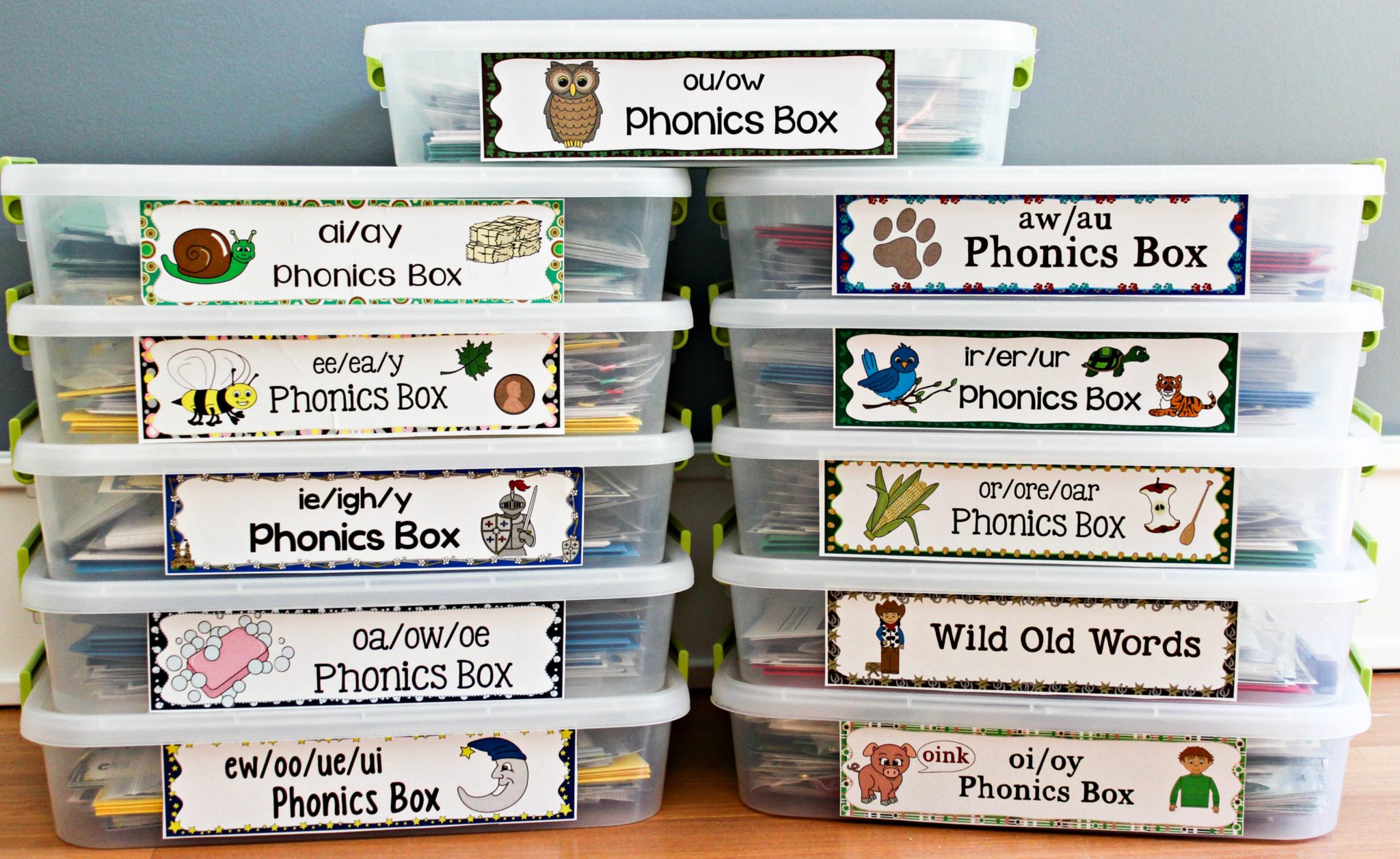 Phonics Box - ir er ur Activities! - Make Take & Teach