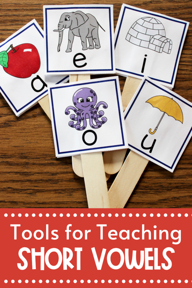 Teaching Short Vowel Sounds - Blog MakeTakeTeach