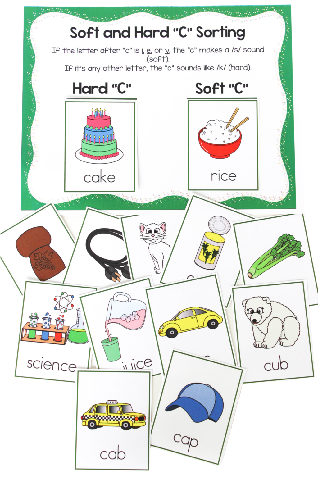 Hard and Soft Sounds of C and G - Blog MakeTakeTeach